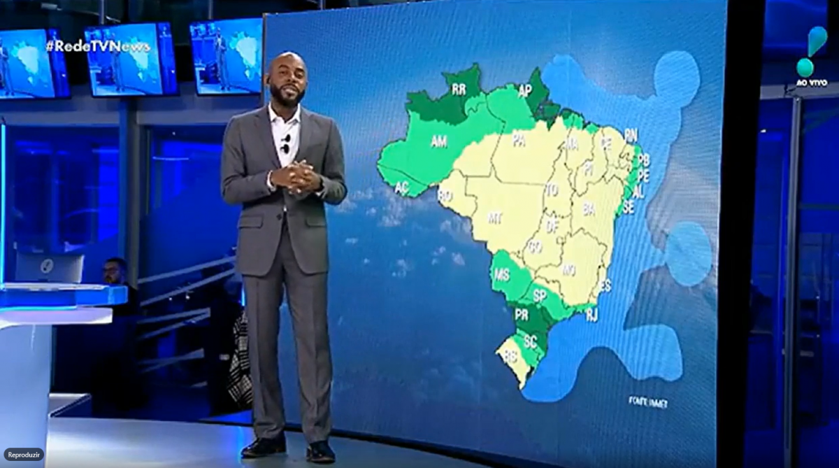 Emissoras de televisão divulgam novo mapa do Brasil incluindo a ...